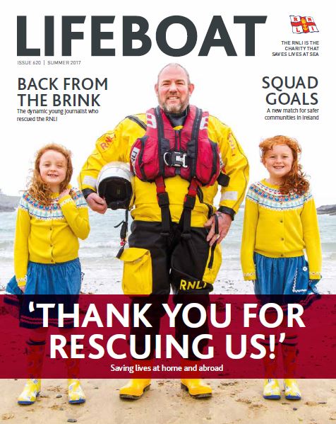 Features writing & editing | RNLI – Philly Byrde